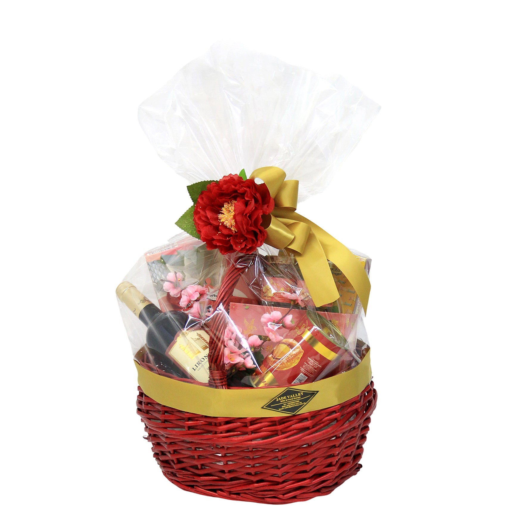 CNY Food Basket| CK884– Jade Valley Gifts & Floral Design Centre