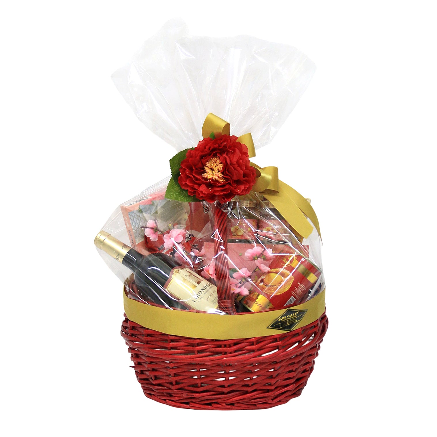 CNY Food Basket| CK884– Jade Valley Gifts & Floral Design Centre