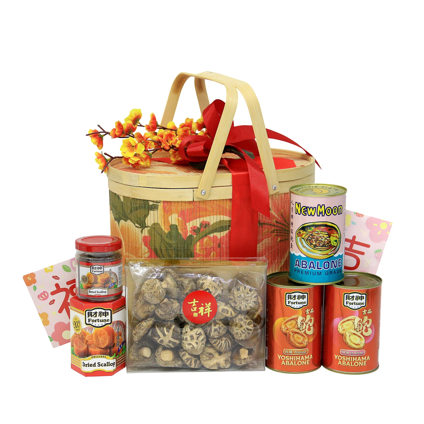 CNY Abalones Hamper| CK887– Jade Valley Gifts & Floral Design Centre