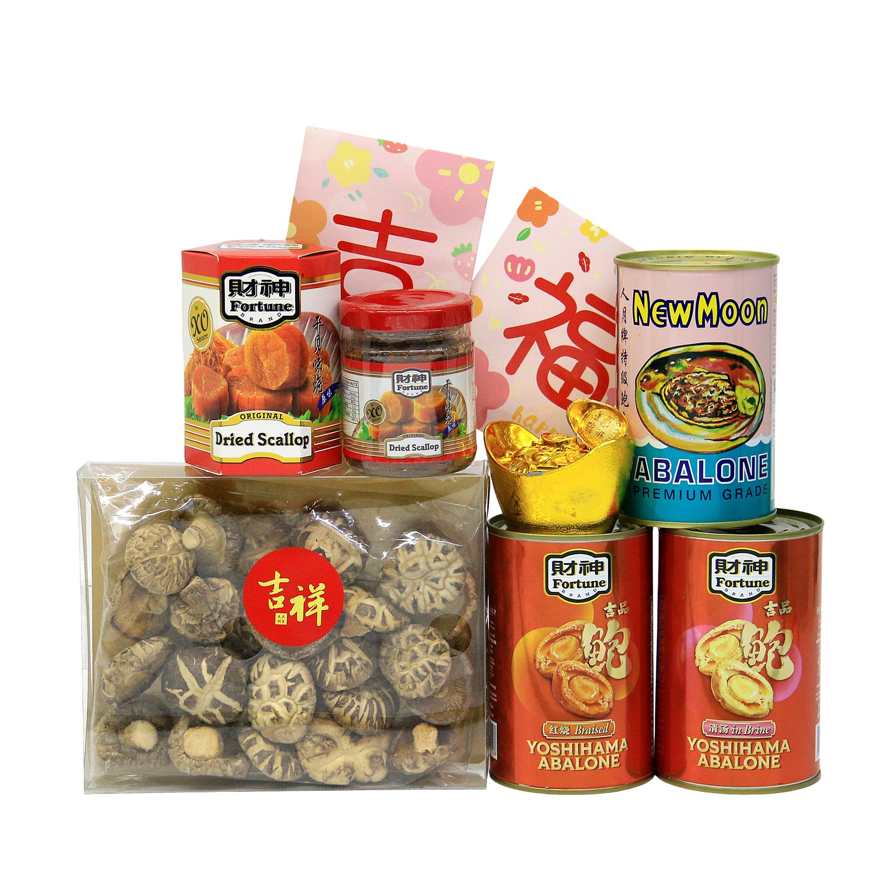 CNY Abalones Hamper| CK887– Jade Valley Gifts & Floral Design Centre