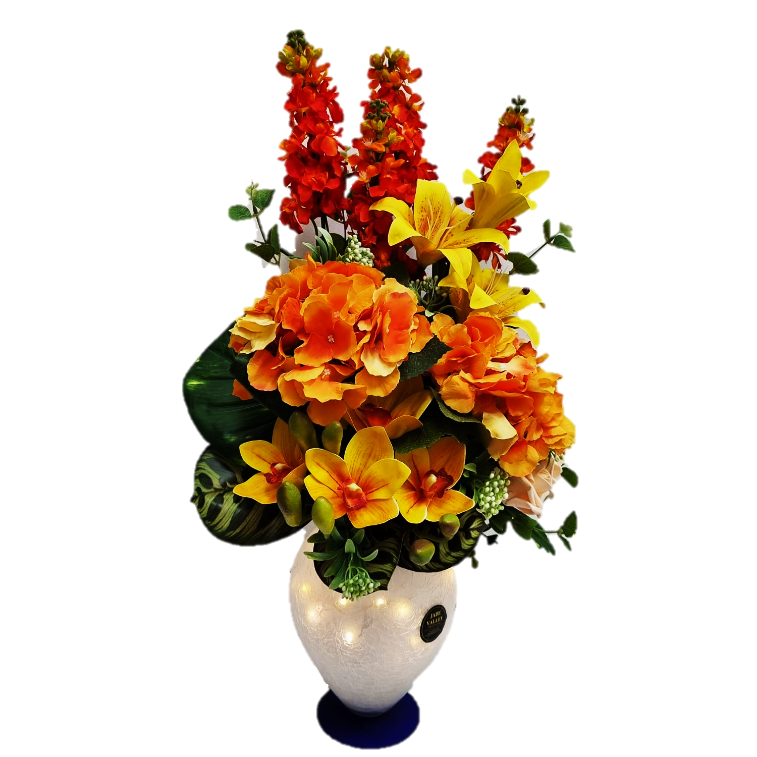Artificial Flower Arrangement | Premium Real-Touch Quality– Jade Valley ...