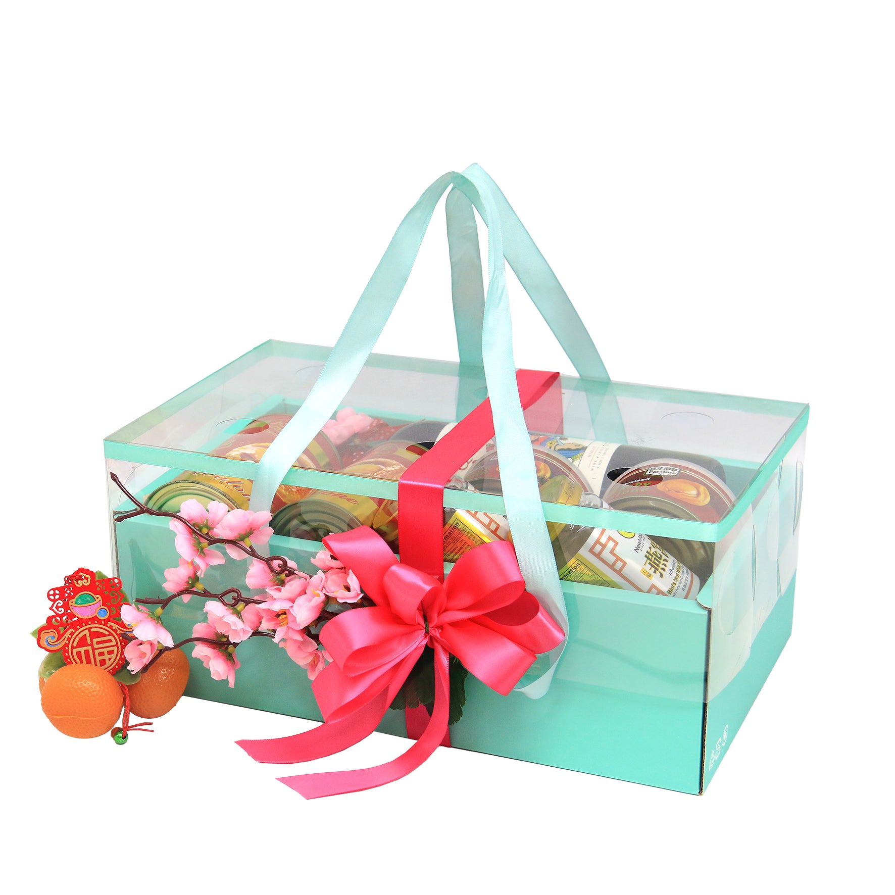 CNY Abalone & Wine Hamper| CK886– Jade Valley Gifts & Floral Design Centre