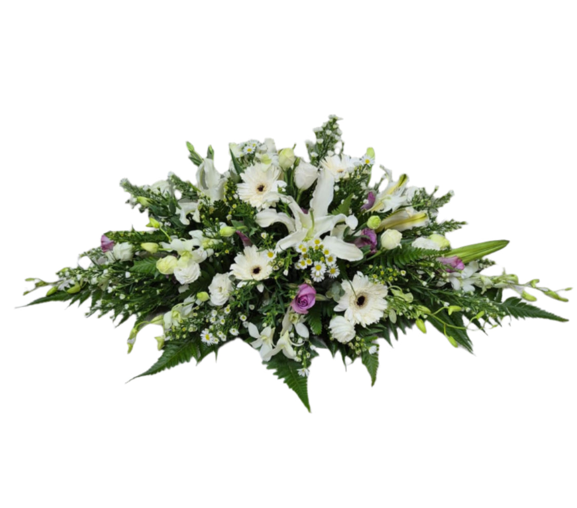 Coffin Topper | W501– Jade Valley Gifts & Floral Design Centre