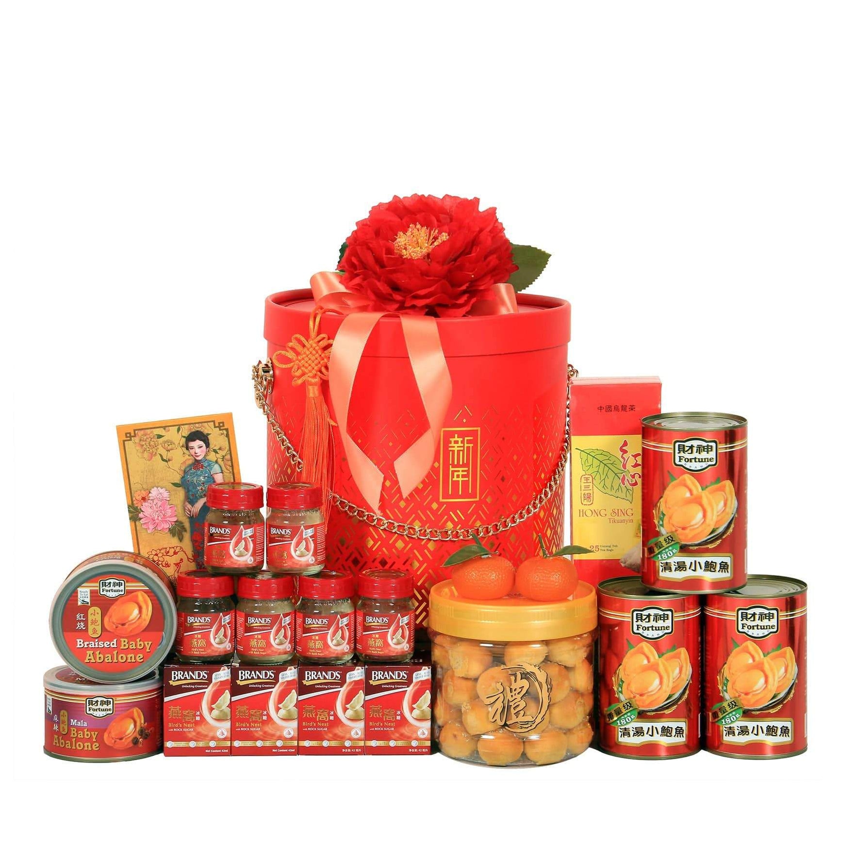 CNY Premium Basket Hampers– Jade Valley Gifts & Floral Design Centre