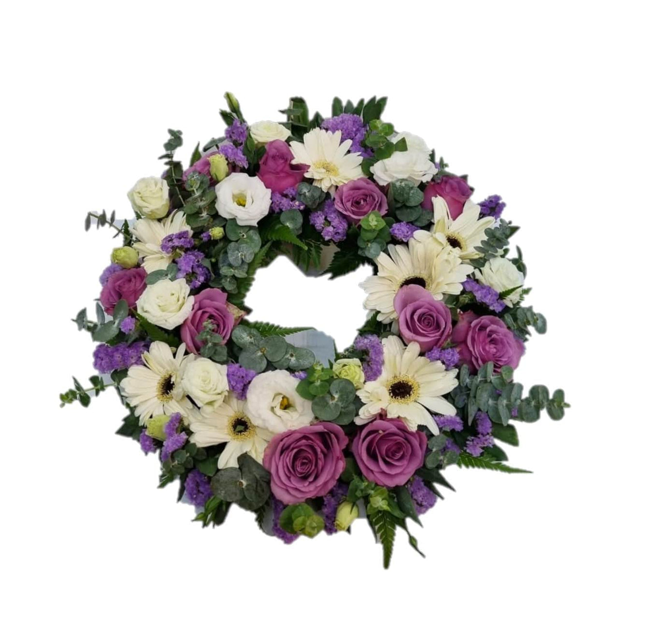 Elegant Coffin Topper with Fresh-Cut Roses and Daisies | W503– Jade ...