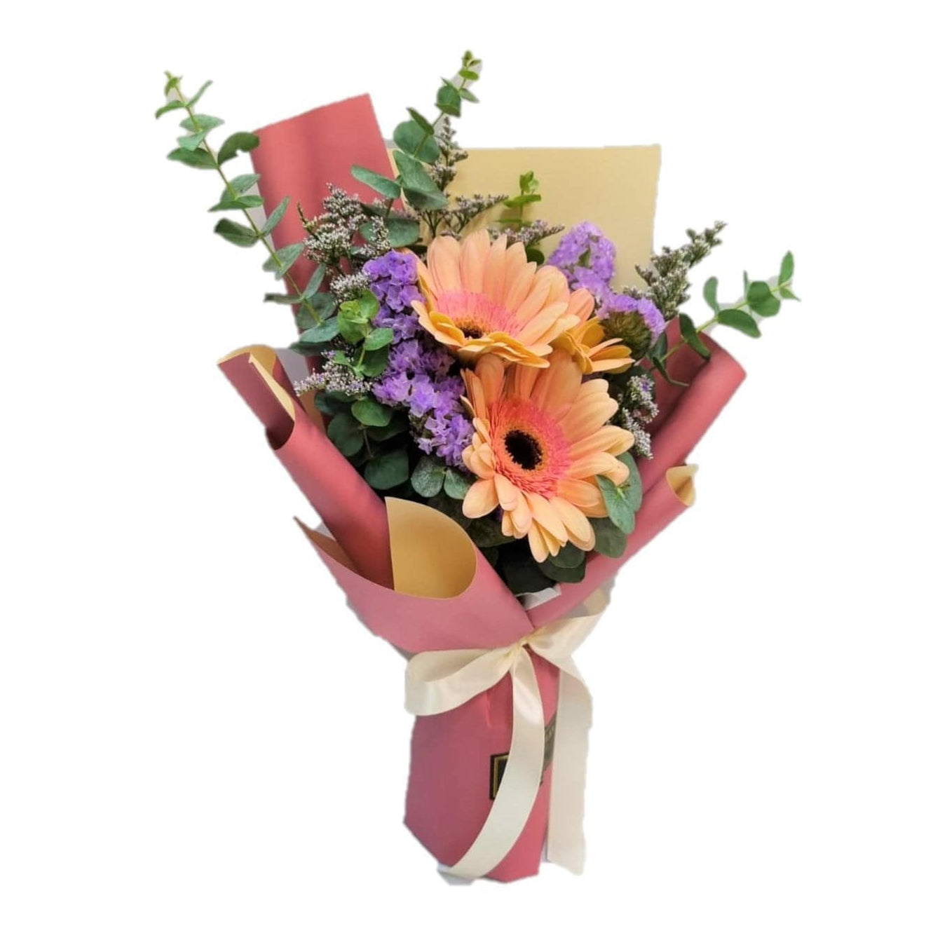 Gerbera Daisy Hand Bouquet | BQ158– Jade Valley Gifts & Floral Design ...
